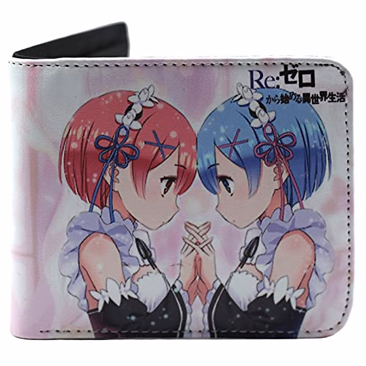 Amatensu Anime Characters Natsuki Subaru wallet Emilia wallet Ram wallet Rem wallet I