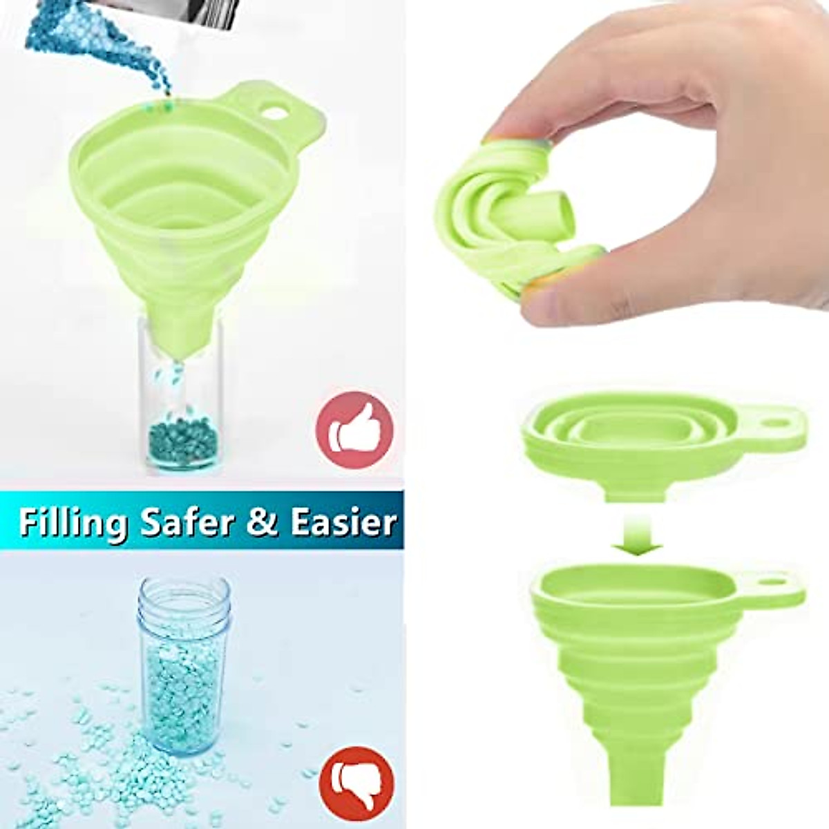 Melody Life 2022 New Diamond Painting Storage Containers 60 Slots Big Capacity Accessories 5D Tools DIY Art Craft Jewelry Beads Rhinestones Organizer Box (Tiger, Slot)