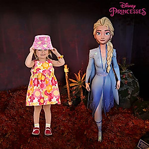 Disney Toddler Bucket Hat for Girls, Baby Girl Bucket Hat, Toddler Bucket Cap with Frozen, Minnie & Princess, Toddler Hat