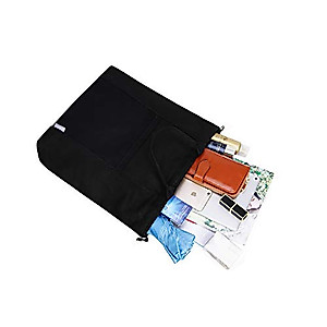 Iswee Women Canvas Shoulder Tote Bag Large Casual Handbags Work Bag Shopping Travel bag Crossbody (Black)