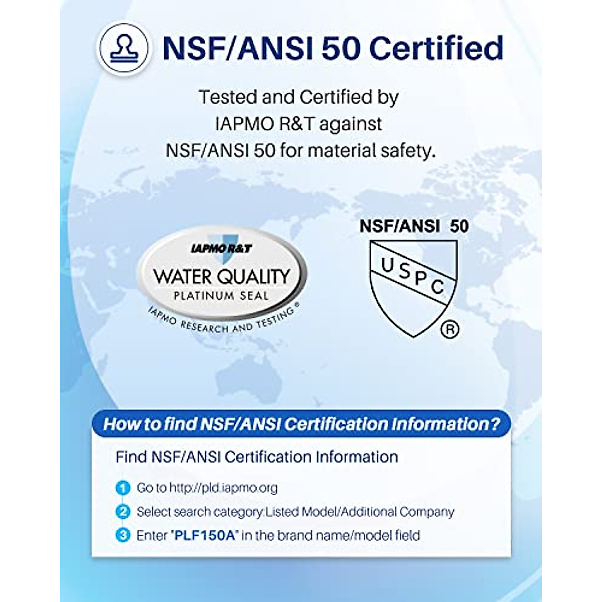 POOLPURE PLF150A Pool Filter Replaces Pentair CC150, CCRP150, PAP150, Ultral-C4, PP-C4, PP-C4-M, Unicel C-9415, R173216, 59054300, Filbur FC-0687, 160317, 160355, 160352, L x OD: 31 1/8" x10 1/16"