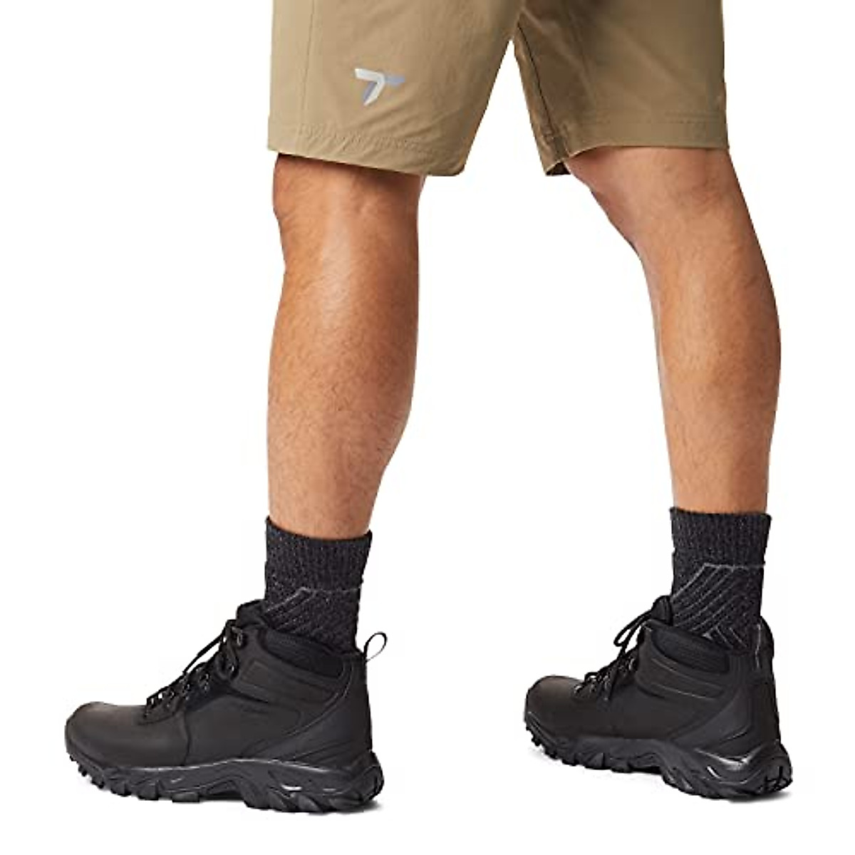 Columbia mens Newton Ridge Plus Ii Waterproof Hiking Boot, Black/Black, 9.5 US