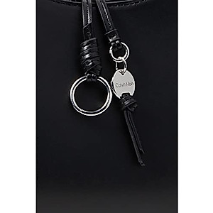 Calvin Klein Porter Satchel Black/Silver One Size