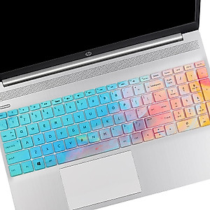 Keyboard Cover for 15.6 17.3 HP Laptop 15-dy 15-dw/da/db/ef 17-by/ca 15-dy5033dx 15-dy5073dx 15-dy2073dx 15-dy2703dx 15-dy2702dx 15-dy5131wm 15-dy2005tg 15-dy2193dx 17-by4013dx 17-by4633dx 17-by4061nr