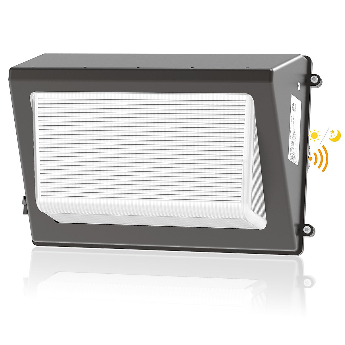 BBESTLED LED Wallpack Lights Outdoor 120W Flood Lights Dusk to Dawn ETL DLC 120-277V 5000K 15600LM IP65 Waterproof, Wall Pack Lights Outdoor LED Commercial, Commercial Outdoor LED Building Lights