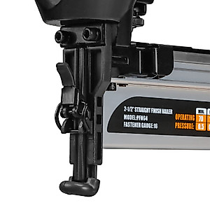 Freeman PFN64 16 Gauge Straight Finish Nailer , Black