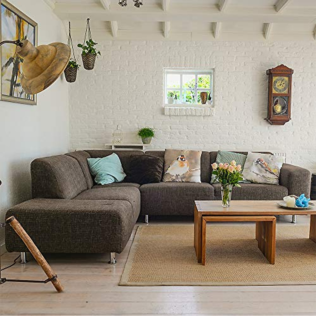 LazyMe Universal Sectional Sofa Interlocking Sofa Connector Bracket with Hardware- 2 Sets, 4 Piece