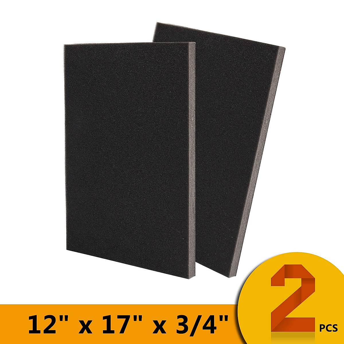 Powrocket Window Air Conditioner Drip Cushion,24" x 17" x 3/4" Removable Foam Cushion with Easy Installation Magnetic Back for Window AC Units