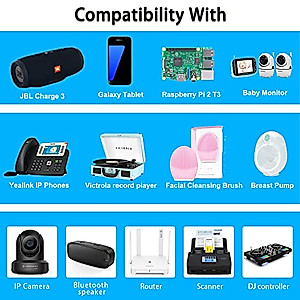 TKDY 5V Power Supply Graco Simple Sway Swing Cord AC Adapter, for Graco DuetSoothe, Glider LX/Elite/Premier/Petite LX, Sweetpeace, DuetConnect LX, Sweet Baby Swing Plug.