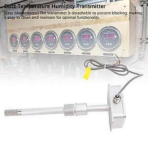 Temperature Humidity Transmitter Output IP68 Waterproof Impact Resistant Easy Maintenance with High Accuracy for Industrial Use
