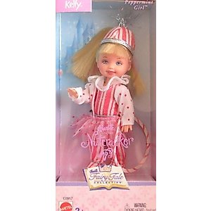 Barbie Kelly as Peppermint Girl Nutcracker 4" Doll