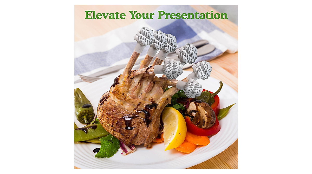 Elegant Paper Frills for Gourmet Presentation