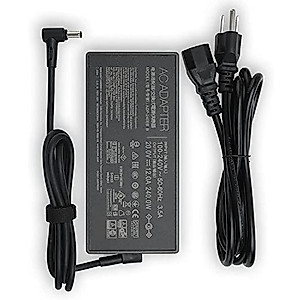 240W 20V 12A ADP-240EB B AC Adapter Power Supply Fit for ASUS ROG 15 GX550LXS RTX2080 S15 S17 G15 G513 GX550LXS RTX2080 G733QM G733QR G733QS G733QSA RTX2080 Laptop Charger