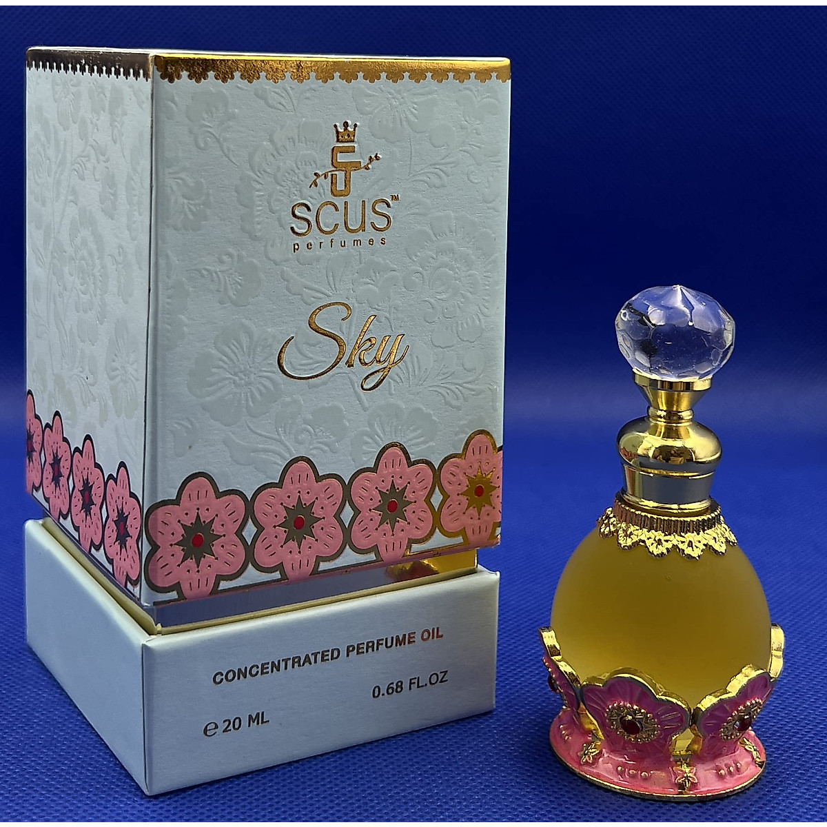 SCUS Perfumes Sky Fragrance for Men & Women Woody Earthy Concentrated Perfume oil Long Lasting Fragrance Non-Alcoholic