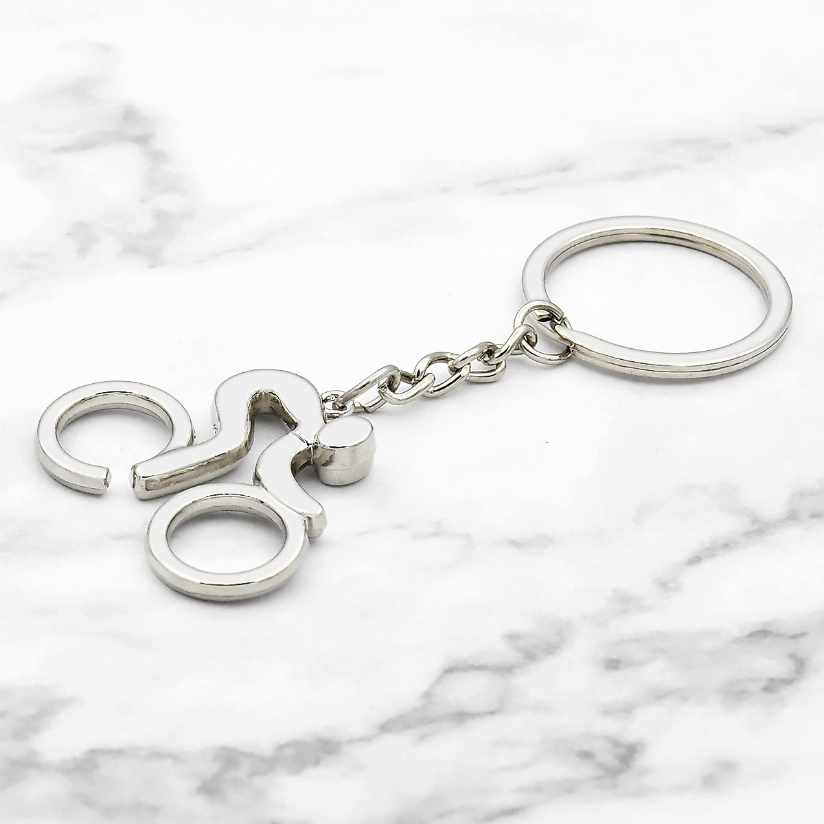 Bike lovers gifts Keychain Cycling gift bicycle Inspirational Keychain for Chain Bicycle Race Souvenir funny biker gift