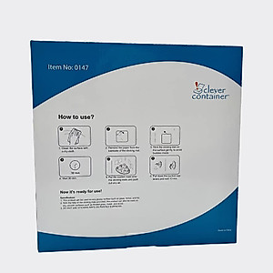 RoomForLife - Clear Corner Shelf- 10 by 3 by 3 - Suction and Adhesive Attachment - Bathroom - Garage - Kitchen - Plant Shelf