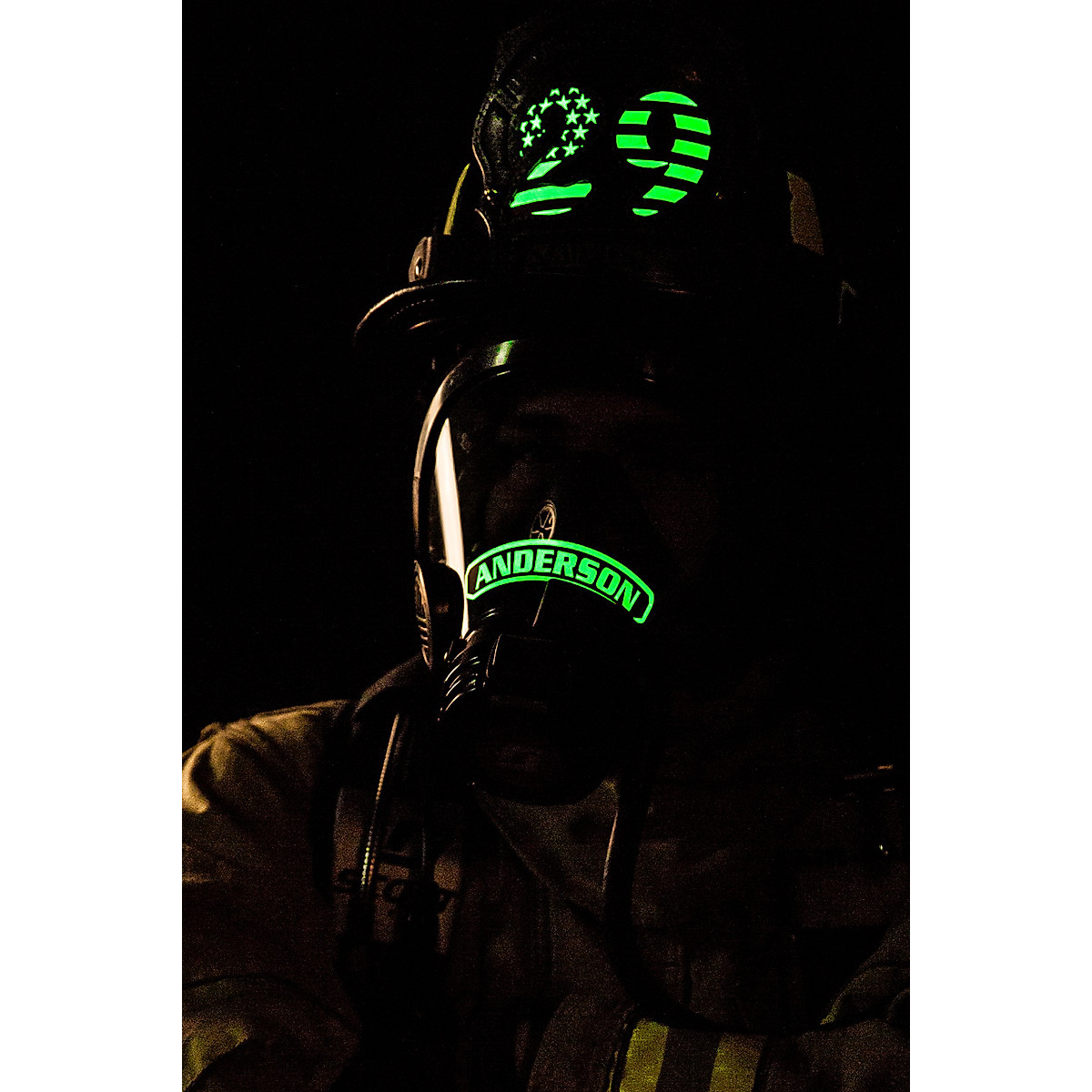 IdentiFire Scott Facepiece Customizable Label