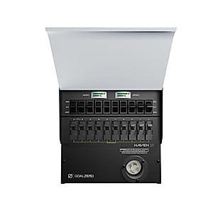 Goal Zero Haven 10 – Compatible w/Yeti 4000 PRO Portable Power Station for Efficient Power Management & Home Backup During Outages – Connects up to 10 Essential Circuits, Max Power of 7,500 W