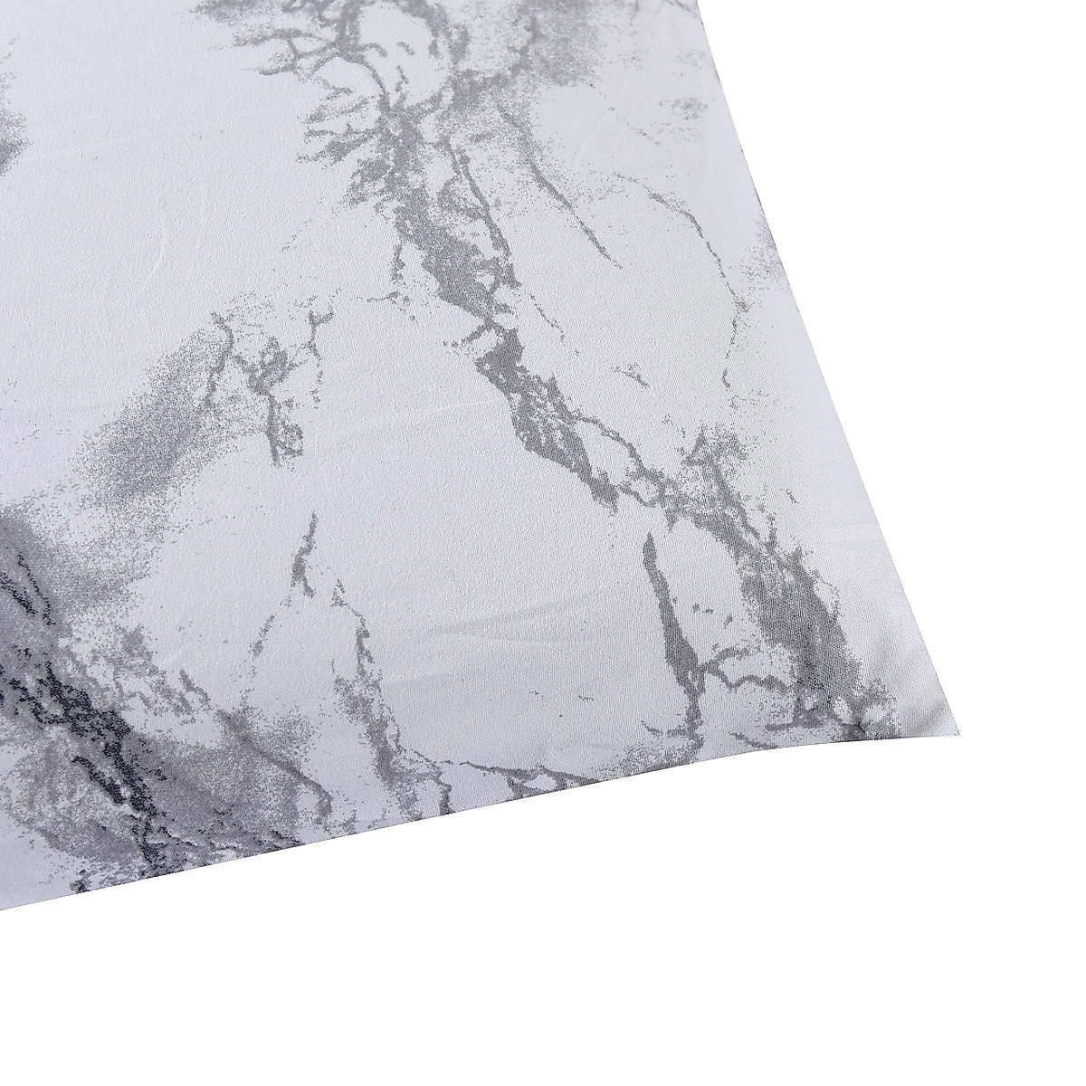 LRZG Marble Morden Pillow Cases,White Grey Art Ink Painting Marble Print high end Pillow Cases,100% Polyester Ultra Soft Bedding 20"X26"