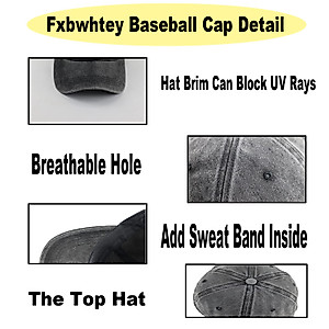 Chemo Headwear for Women, Breast Cancer Awareness Accessories Pink Ribbon Hat, Adjustable Washed Chemo Hair Don't Care Baseball Caps, Breast Cancer Survivor Gifts for Woman, Mom, Wife (Black)