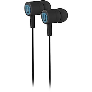 Uber in Ear Wired Earbuds, Comfortable Rubber Headphones, 3.5mm, High Sound Quality, Extra Earbud Tips, for Apple iPhone, iPad, iPod, Android Smartphones, Samsung Galaxy, Tablets & More, Black, 13124