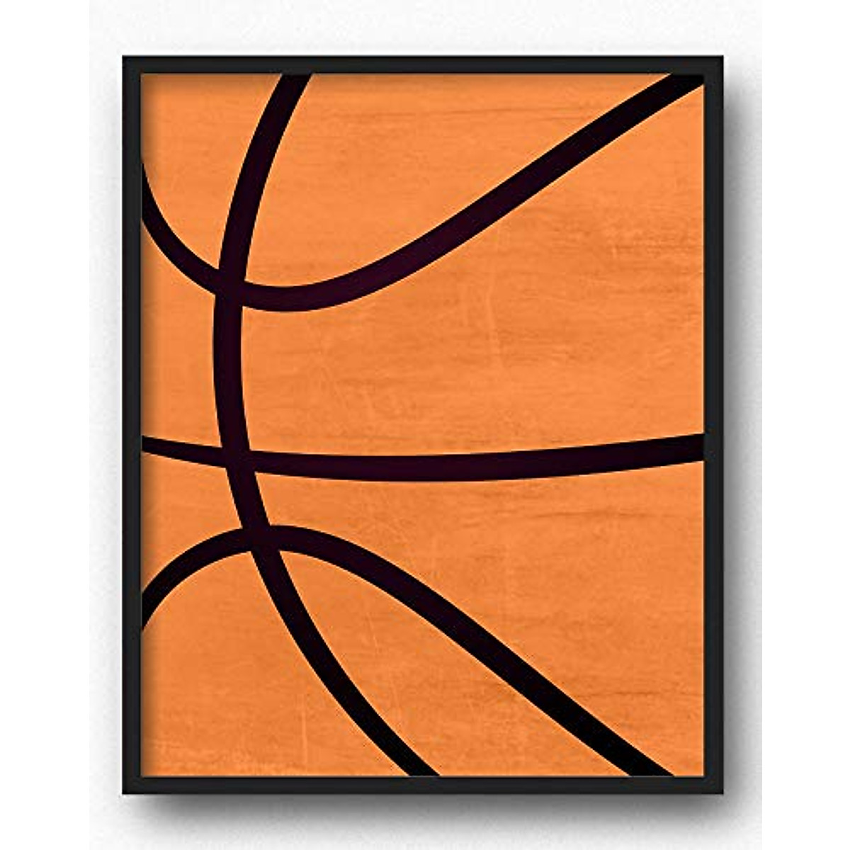 Brooke & Vine Sports Boys Room Nursery Wall Decor Art Prints Set (UNFRAMED 8x10 Card Stock) Basketball, Baseball, Soccer, Football, Kids Bathroom, Playroom, Classroom (Sports Balls)