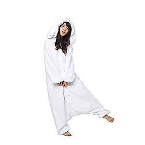 SAZAC Kigurumi - Cinnamoroll - Onesie Jumpsuit Halloween Costume (X-Large)