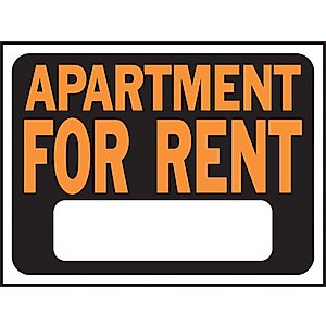 Apartment for Rent Sign [Set of 10]