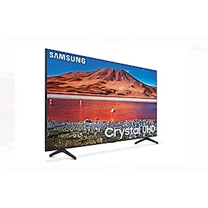 Samsung 43-inch TU-7000 Series Class Smart TV | Crystal UHD - 4K HDR - with Alexa Built-in | UN43TU7000FXZA, 2020 Model (Renewed)