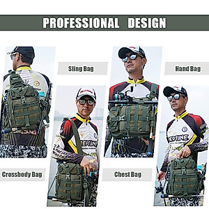 BLISSWILL Fishing Tackle Backpack with Two 3600 Fishing Tackle Boxes