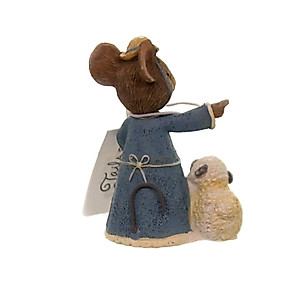 Enesco Tails with Heart Mary Had a Little Lamb Mouse Figurine 6005747 New