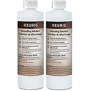 Descaling Solution for Keurig Coffee Machines with Free Direct Coffee Tea Est 2019 Sticker