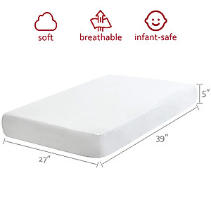 Pack and Play Sheet, 100% Cotton Flannel, Fitted Portable Mini Crib Sheet for Girls Boys, Ultra Soft Breathable Convertible Playard Mattress Cover, Playard Playpen Sheet Warm, White