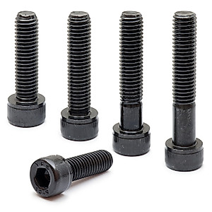 M3 / 3mm x 0.50 - Socket Head Caps Screws, Class 12.9 Alloy Steel w Black Oxide, DIN 912 / ISO 4762, Hex (Allen) Key Drive - MonsterBolts (10, M3 x 15mm)
