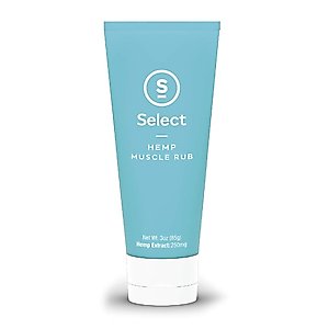 Select S Hemp Muscle Rub - Hemp Rub 3oz, 250m