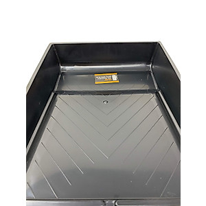 Grip Tight Tools PT1 Heavy Duty Plastic Paint Tray with Legs, 11" x 14", Black