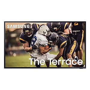SAMSUNG QN55LST7TA The Terrace 55" Outdoor-Optimized QLED 4K UHD Smart TV with a HW-LST70T 3.0 Channel The Terrace Soundbar with Dolby 5.1 Ch and Walts HDTV Screen Cleaner Kit (2020)