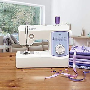 Brother Sewing Machine, GX37, 37 Built-in Stitches, 6 Included Sewing Feet