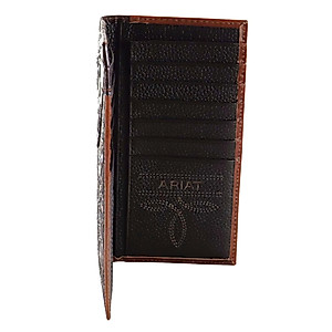 ARIAT Men's Oak Embossed Rodeo Wallet