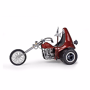 Revell 17325 Evil Iron Trike 1:8 Scale 153-Piece Skill Level 5 Model Motorcycle Bike Building Kit, White