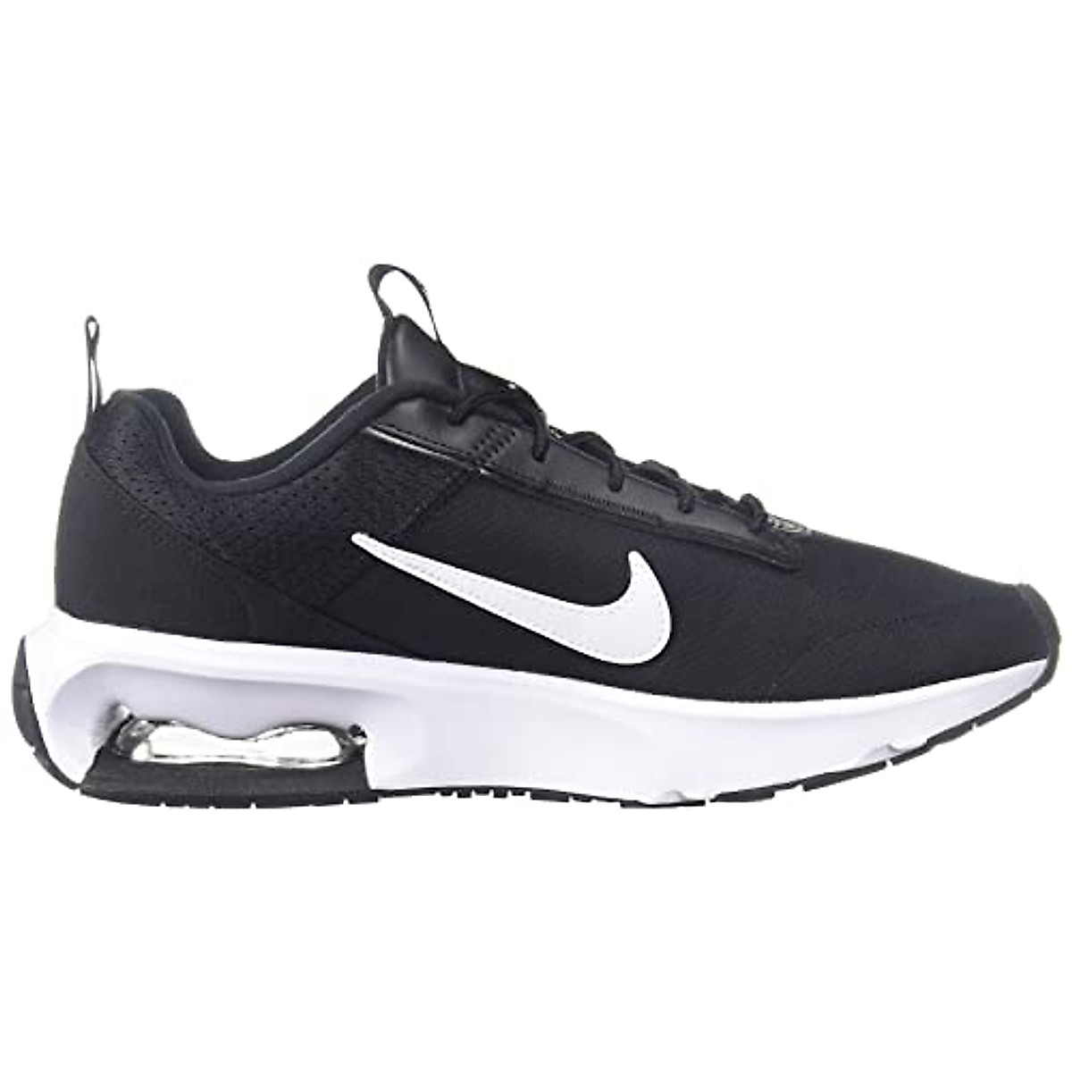 Nike Women's Air Max INTRLK Lite Shoes, Black/White/Anthracite, 8