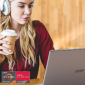 Acer Aspire 5 A515-44-R2SA, 15.6" Full HD, AMD Ryzen 7 4700U Octa-Core Mobile Processor with Radeon Graphics, 8GB DDR4, 512GB NVMe SSD, WiFi 5, HD Webcam, Backlit Keyboard, Windows 10 Home