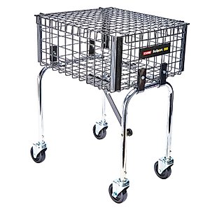 Tourna Ballport 220 Travel Teaching Cart , Black