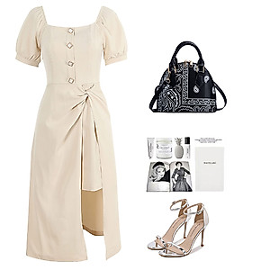 U Scinan Patent Leather Top Handle Tote Bag Mini Zip Around Dome Shoulder Bag Shell Shape Cross Body Handbag Purse Satchel