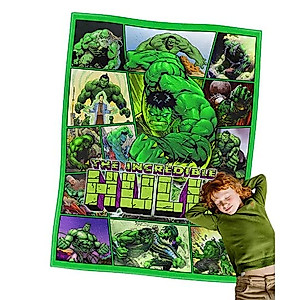 Blanket Green Giant Flannel Throw Blanket Soft for Couch Bed Sofa 52"x 62"