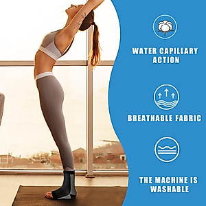 Neuropathy Socks for Women, 6Pairs Soothe Compression Socks for Neuropathy Pain, Ankle Brace Plantar Fasciitis Swelling Relief (L/XL)