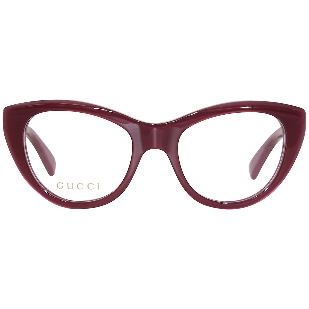 Gucci GG1172 003 Burgundy Cat-eye Women's Eyeglasses
