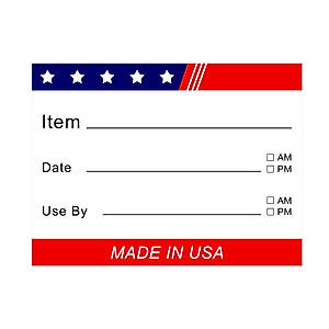 Dissolvable Food Labela Roll 1.5"x2" Freezer Labels for Containers Mason Jar Canning Canister Meal Prep Breast Milk Bottle Storage Waterproof Removable Kitchen Restaurant Stickers 250pcs