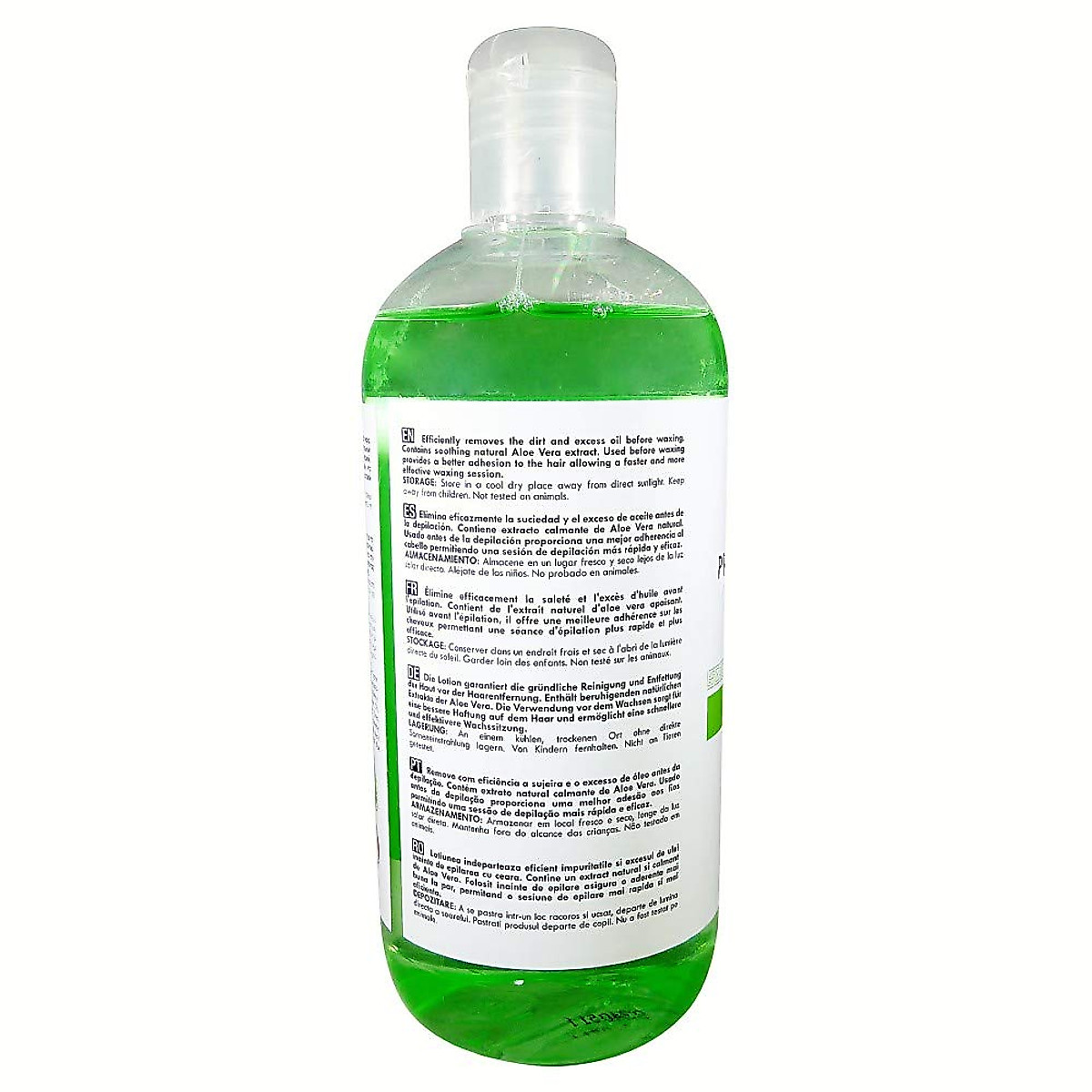 Waxness Spa Choice Pre Post Waxing Lotion Aloe Vera and Argan Oil 2 X 16.9 fl oz / 500 ml