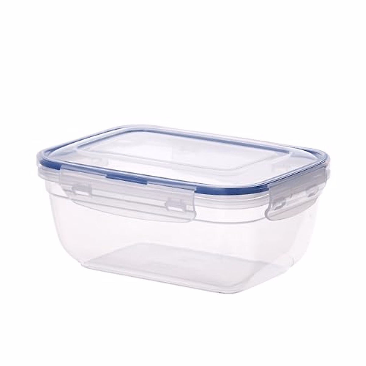Large Plastic Food Storage Container with airtight Lid for Pantry, Fridge- 20 Cup, 160 Oz- BPA Free, Leakproof Sealed Container- Microwave, Dishwasher and Freezer Safe (5 Quart)